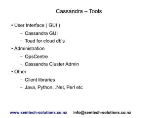 An introduction to Apache Cassandra | PPT