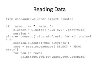 Apache cassandra | PPT