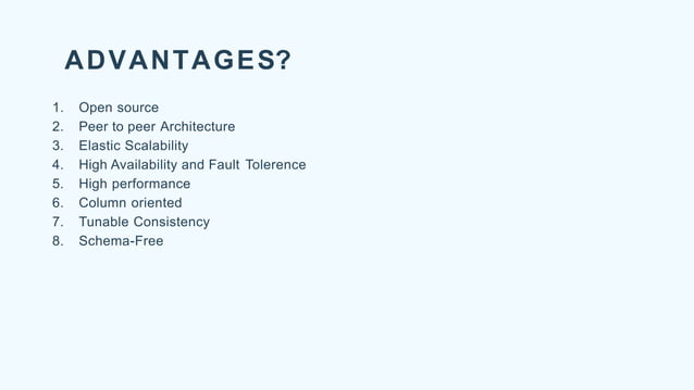 Cassandra Tutorial | Data types | Why Cassandra for Big Data | PPT
