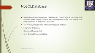 Apache cassandra | PPT