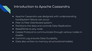 Apache Cassandra | PPTX