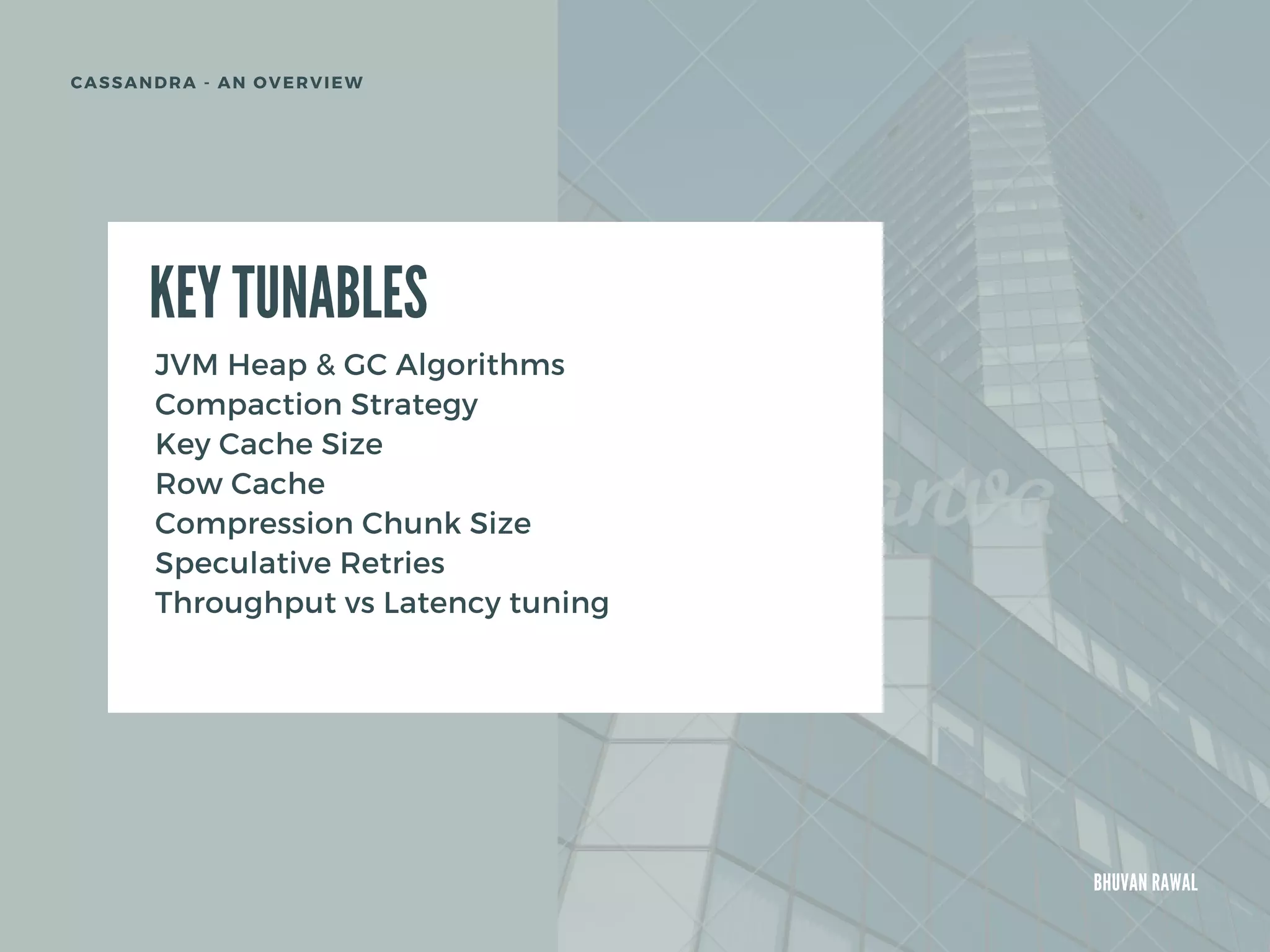 Apache Cassandra Architecture Internals Ppt