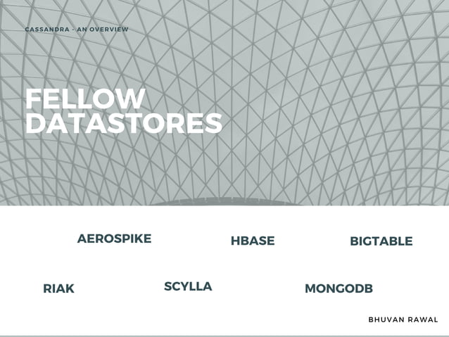 Apache cassandra architecture internals | PPT
