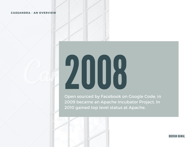 Apache cassandra architecture internals | PPT