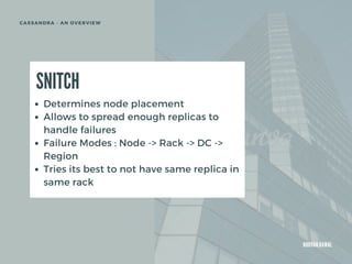 Apache cassandra architecture internals | PPT