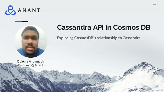 Apache Cassandra Lunch #79: Cassandra API in Cosmos DB | PPT