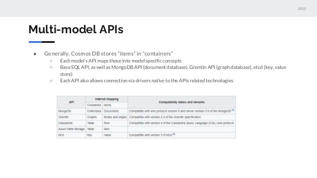Apache Cassandra Lunch #79: Cassandra API in Cosmos DB | PPTX