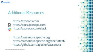 Apache Cassandra Lunch 120: Apache Cassandra Monitoring Made Easy with AxonOps | PPT
