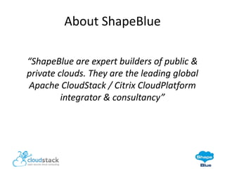 Apache CloudStack 4.2: A First Look | PPT