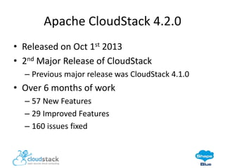 Apache CloudStack 4.2: A First Look | PPT