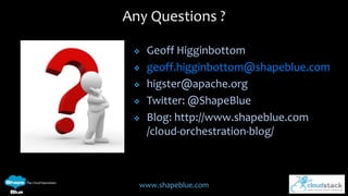 Apache cloud stack 4.1 new features deep dive | PPTX