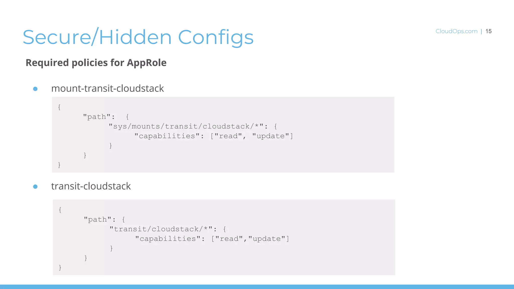 Apache Cloudstack Integration With Hashicorp Vault Ppt
