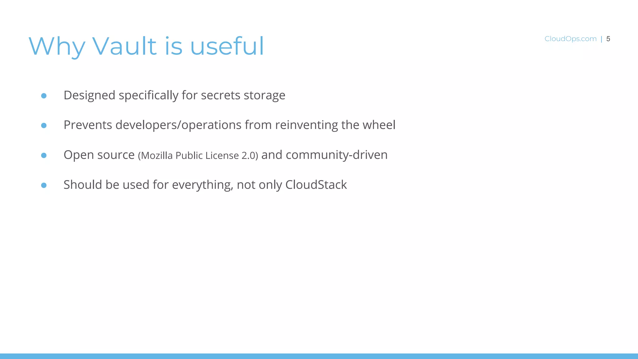 Apache CloudStack Integration with HashiCorp Vault | PPT