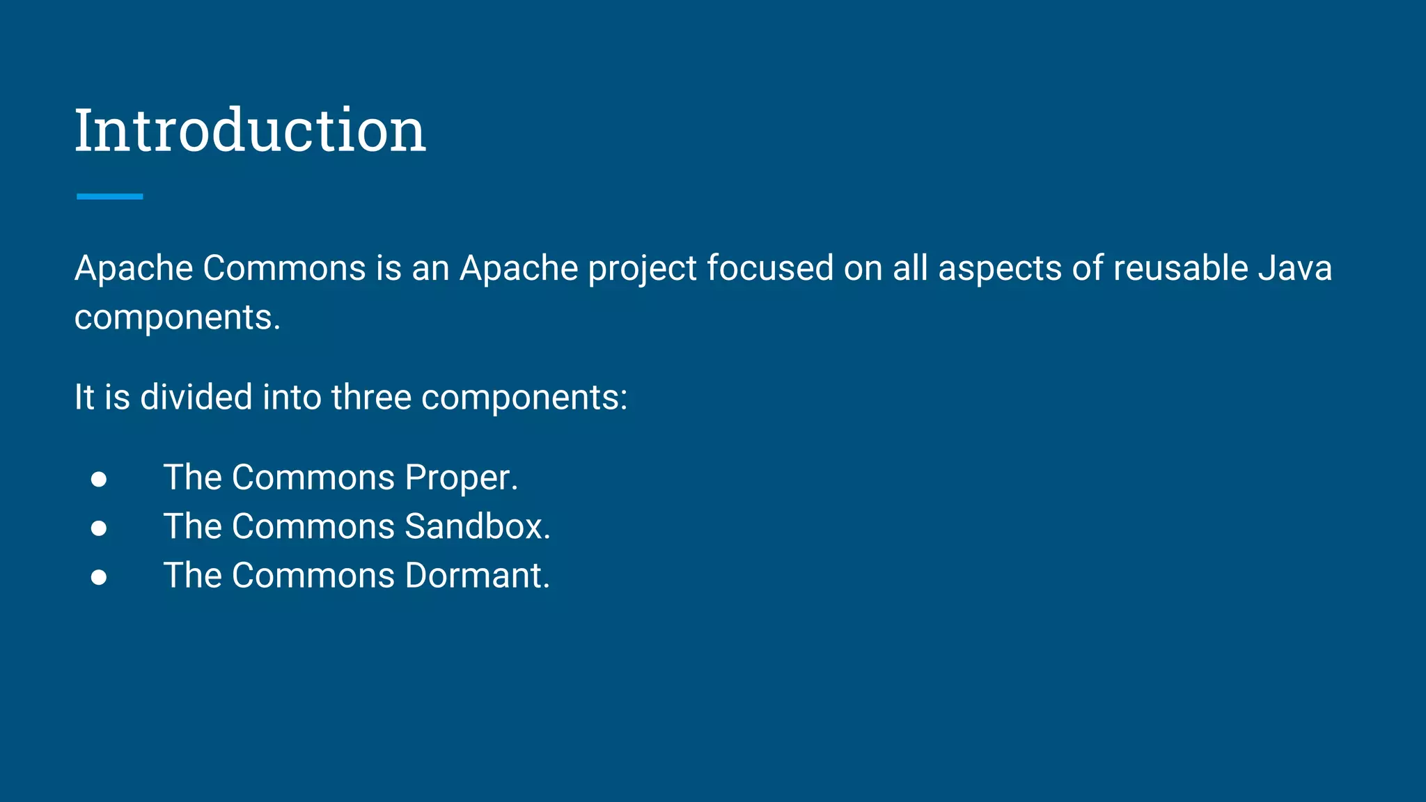 Apache commons | PDF | Web Development | Internet