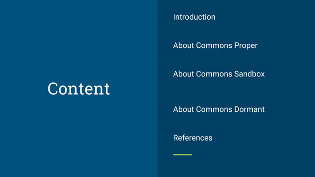 Apache commons | PPT
