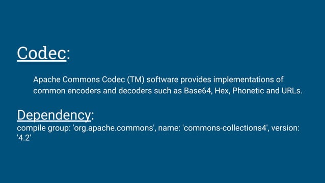 Apache commons | PPT