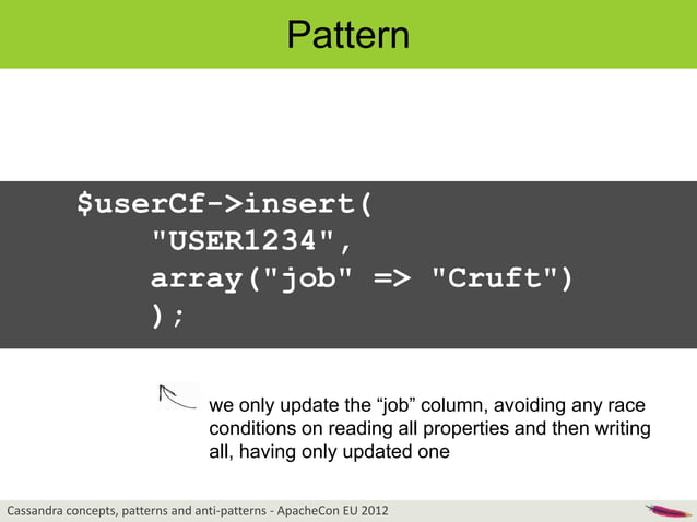 Cassandra Concepts Patterns And Anti Patterns Ppt