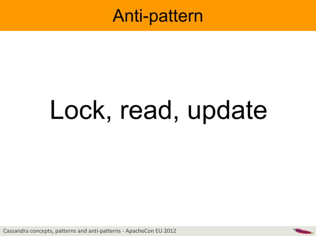 Cassandra Concepts Patterns And Anti Patterns Ppt