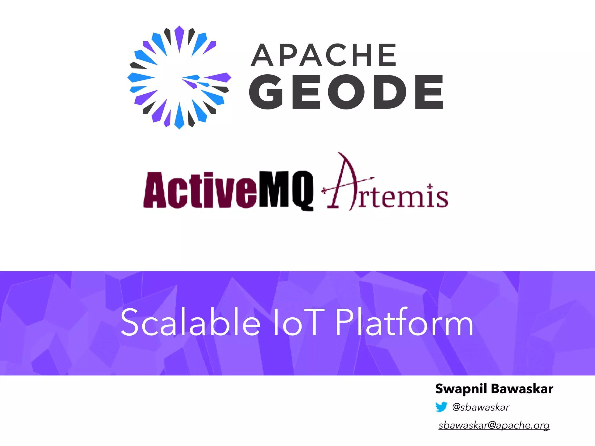 Scalable IoT platform | PPT Scalable IoT platform | PPT