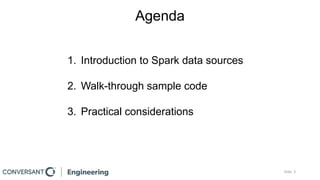 ApacheCon North America 2018: Creating Spark Data Sources | PPTX