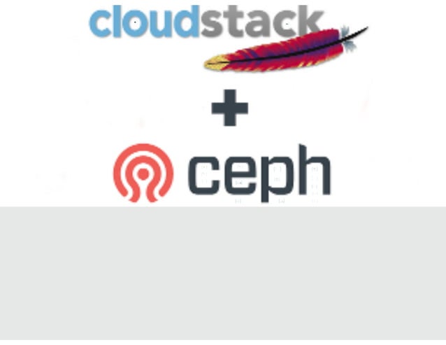 Powering CloudStack with Ceph RBD - Apachecon | PPT
