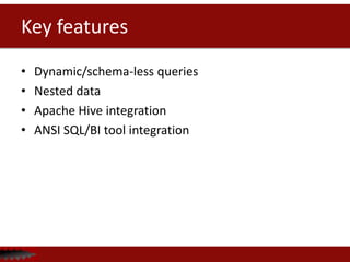 Apache Drill at ApacheCon2014 | PPT