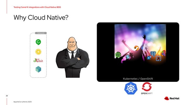 Apachecon Testing Camel K With Cloud Native Bdd Ppt 0692