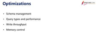 Apache con 2020 use cases and optimizations of iotdb | PPT