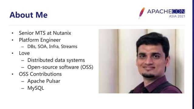 Apache Con 2021 : Apache Bookkeeper Key Value Store and use cases | PPT