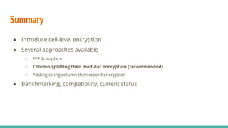 ApacheCon 2022: From Column-Level to Cell-Level_ Towards Finer-grained ...