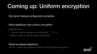 Big Data Security in Apache Projects by Gidon Gershinsky | PDF