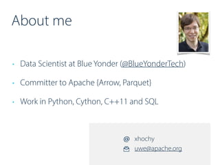 ApacheCon Europe Big Data 2016 – Parquet in practice & detail | PDF