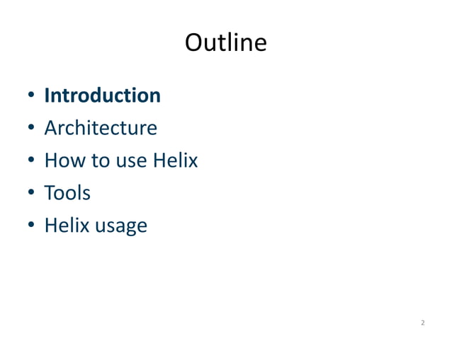 Apache Helix presentation at ApacheCon 2013 | PPT