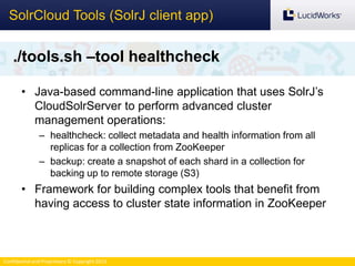 Deploying and managing SolrCloud in the cloud using the Solr Scale ...