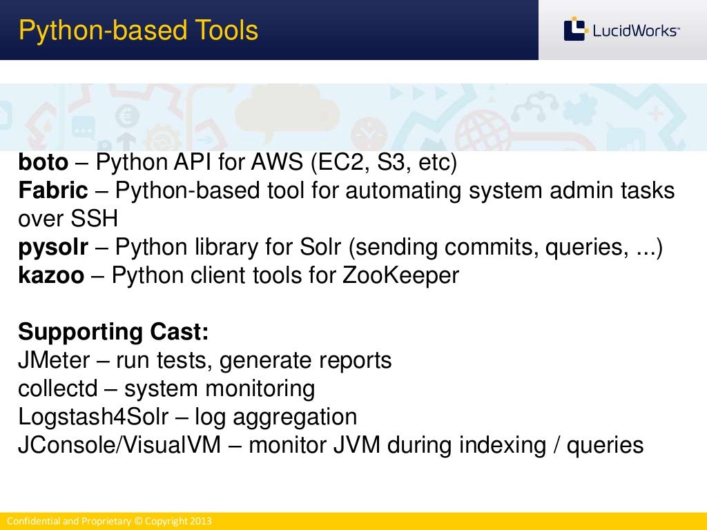 Deploying and managing SolrCloud in the cloud using the Solr Scale To…