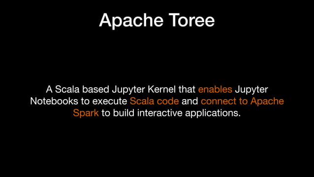 A Jupyter Kernel For Scala And Apache Sparkpdf