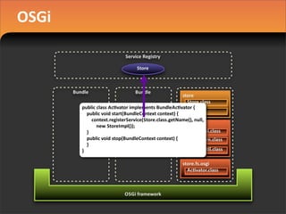 ApacheCon NA11 - Apache Celix, Universal OSGi? | PPT