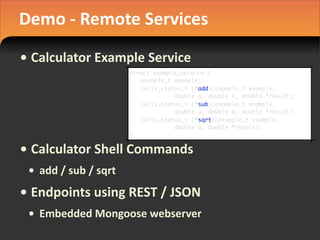 ApacheCon NA11 - Apache Celix, Universal OSGi? | PPT
