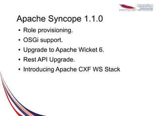 Integrating Apache Syncope with Apache CXF | PPT