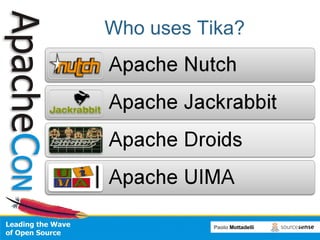 Content Analysis with Apache Tika | PPT