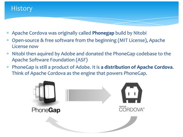 Introduction to Apache Cordova (Phonegap) | PPTX