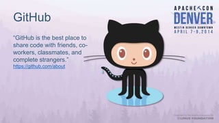 Apache development with GitHub and Travis CI | PPT