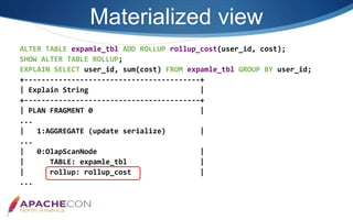 Apache doris (incubating) introduction | PPTX