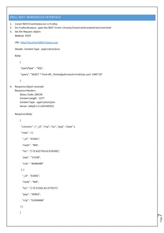 Apache Drill with Oracle, Hive and HBase | DOCX | Databases | Computer Software and Applications