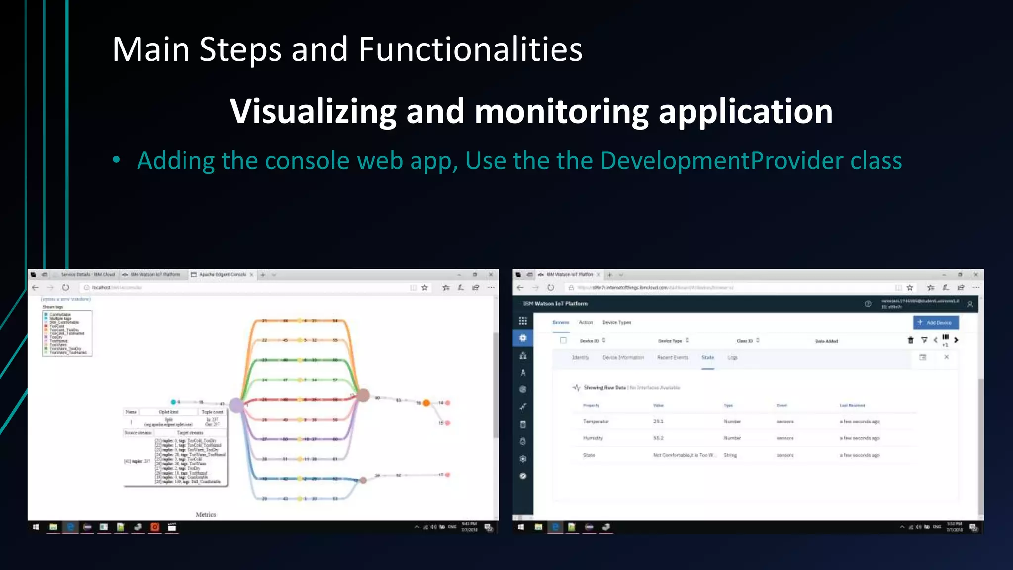 Apache edgent with STM32f401 to watson iot platform | PPT