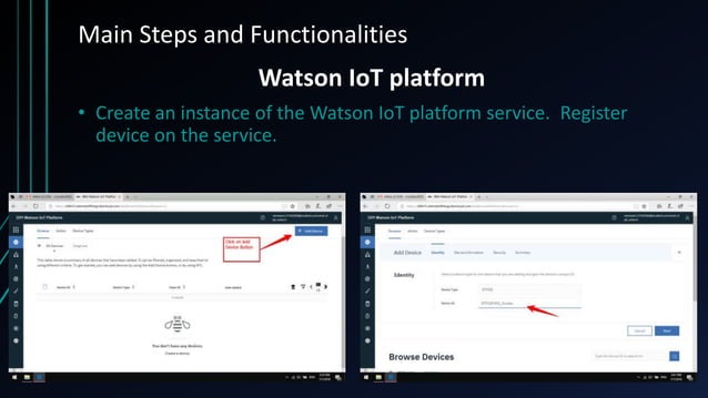 Apache edgent with STM32f401 to watson iot platform | PPT