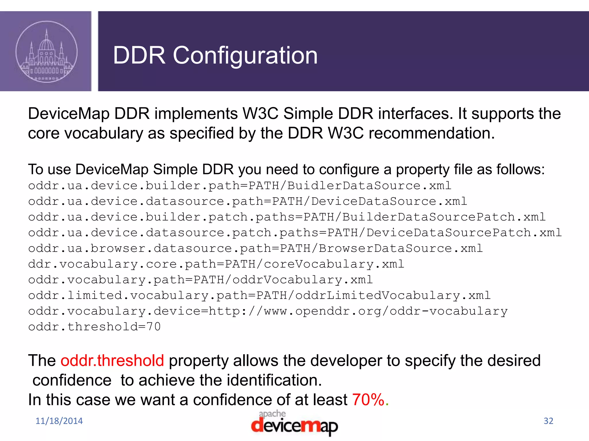 Apache DeviceMap - ApacheCon Europe 2014 | PPT
