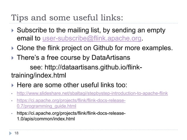 Apache flink | PPT