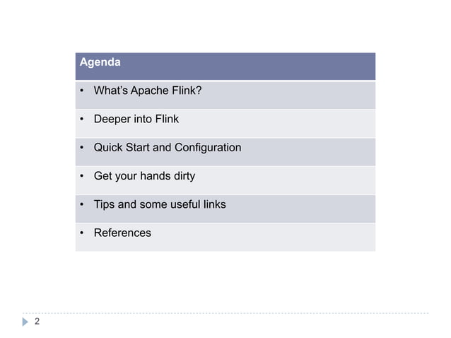 Apache flink | PPT