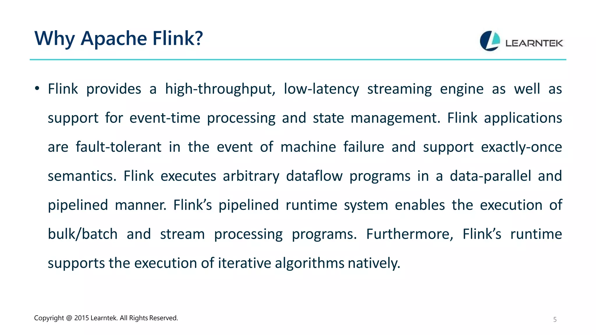 Apache flink | PPT